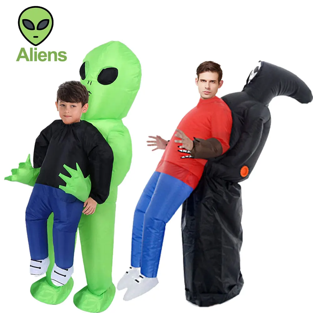 Aliens-Inflatable-Costume-Scary-Monster-Cosplay-For-Adult-Kids ...