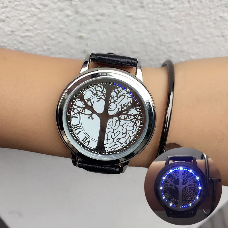 Men-Watches-Men-Led-Watches-Touch-Screen-Watch-Fashion-Unique-Tree ...
