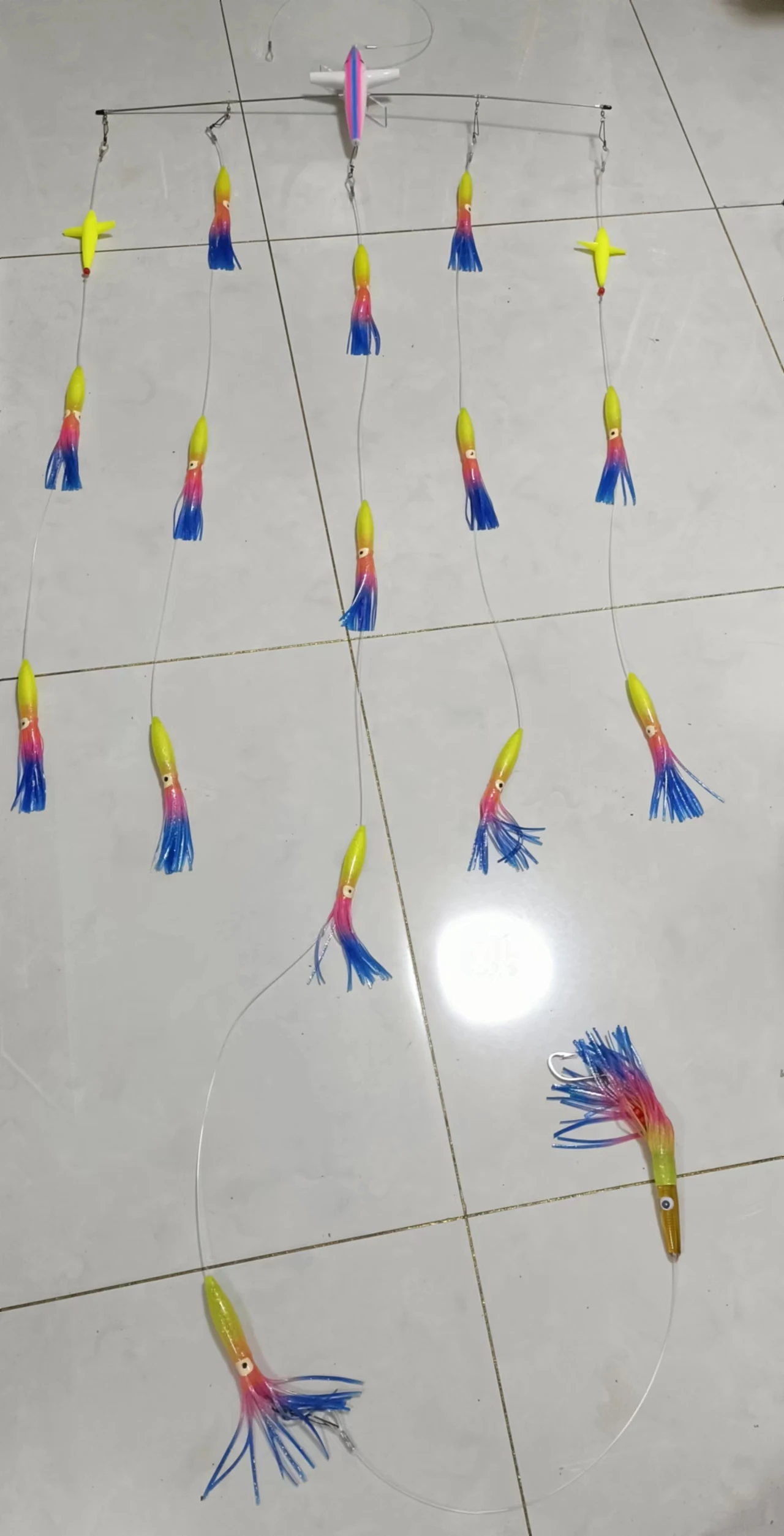 marlin-tuna-teaser-bird-36-Tianium-nickel-alloy-Splashbar-Spreader-Bars ...