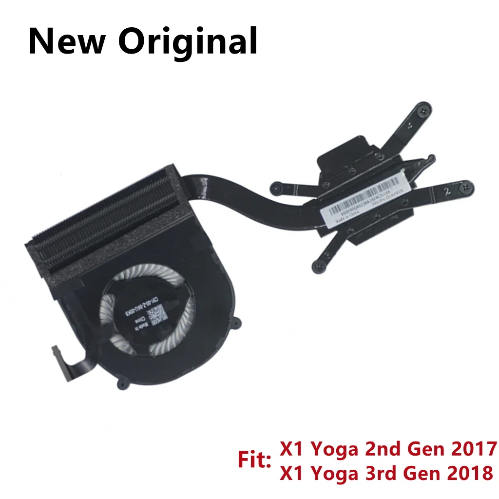 New Original For Laptop Lenovo ThinkPad X1 Yoga 2nd Gen 3rd CPU Cooling ...