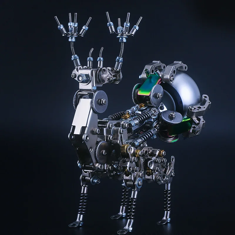Deformation Mechanical Deer 3D Metal Puzzle with Bluetooth Audio and ...