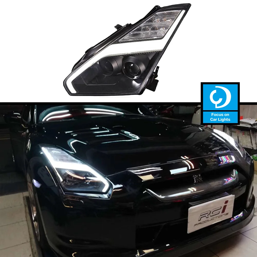 Led Headlights For Nissan Gt R