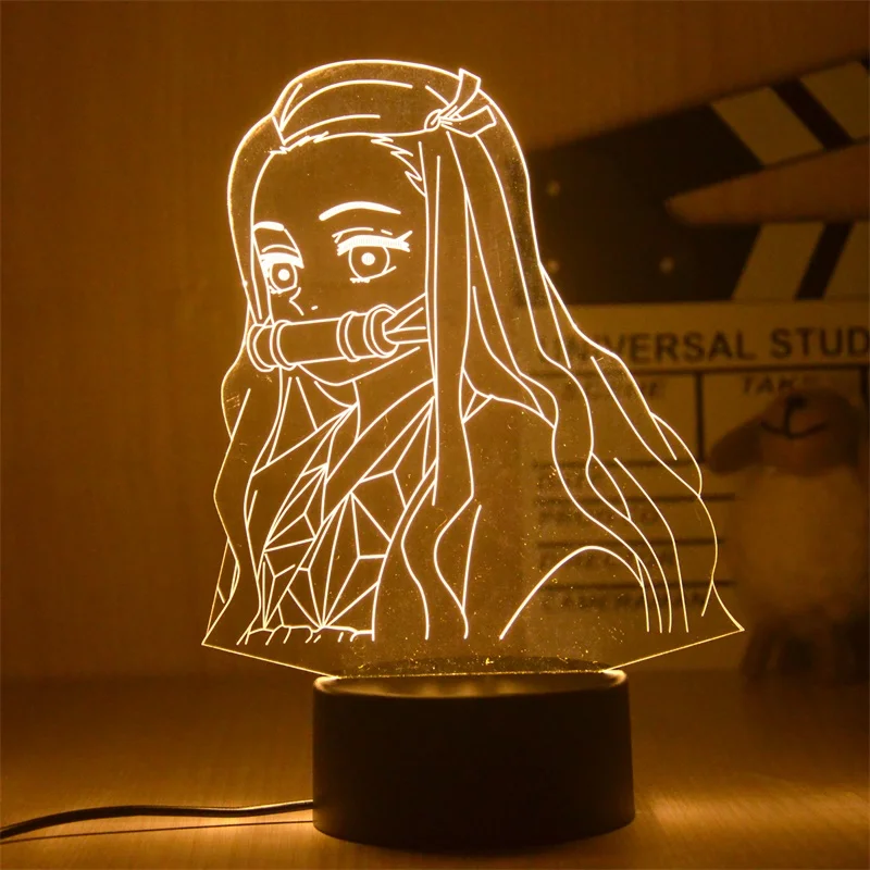 Anime-LED-Night-Light-para-Decora-o-do-Quarto-Kimetsu-No-Yaiba-Nezuko ...