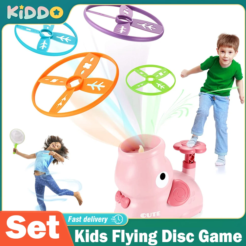 Child-Flying-Disc-Toys-Air-Rocket-Foot-Launcher-Soaring-Toy-Outdoor ...