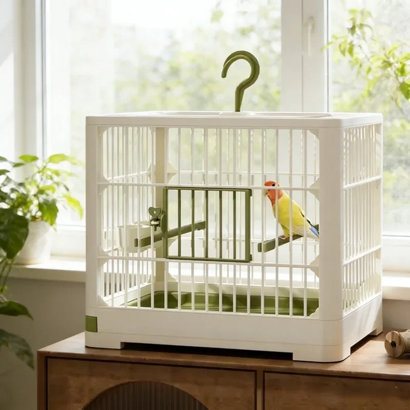 Large Space Breathable Portable Bird Cage Parrot Villa Cage Bird ...