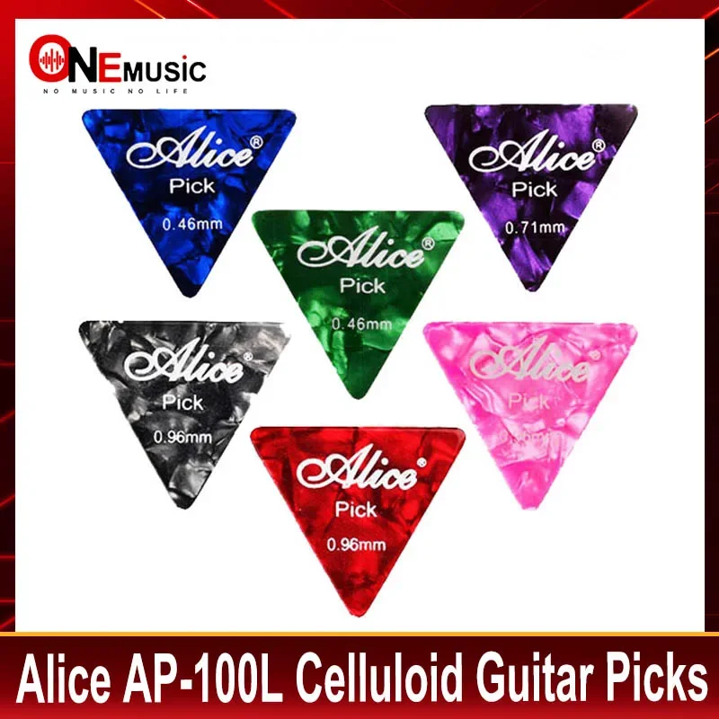 Alice-Cellouid-p-as-de-guitarra-triangulares-grandes-100-0-46-0-71-0-81 ...