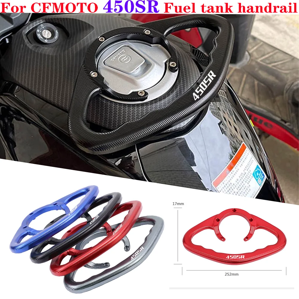 For CFMOTO Series 450SR SR450 CNC Motorcycle Passenger Handgrips Hand ...