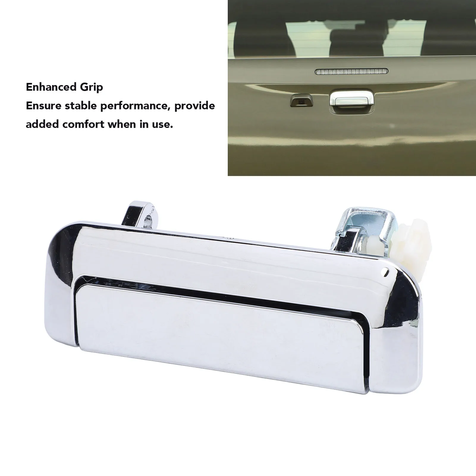 Chrome Rear Outside Tailgate Door Handle 5746A153 Enhanced Grip ...