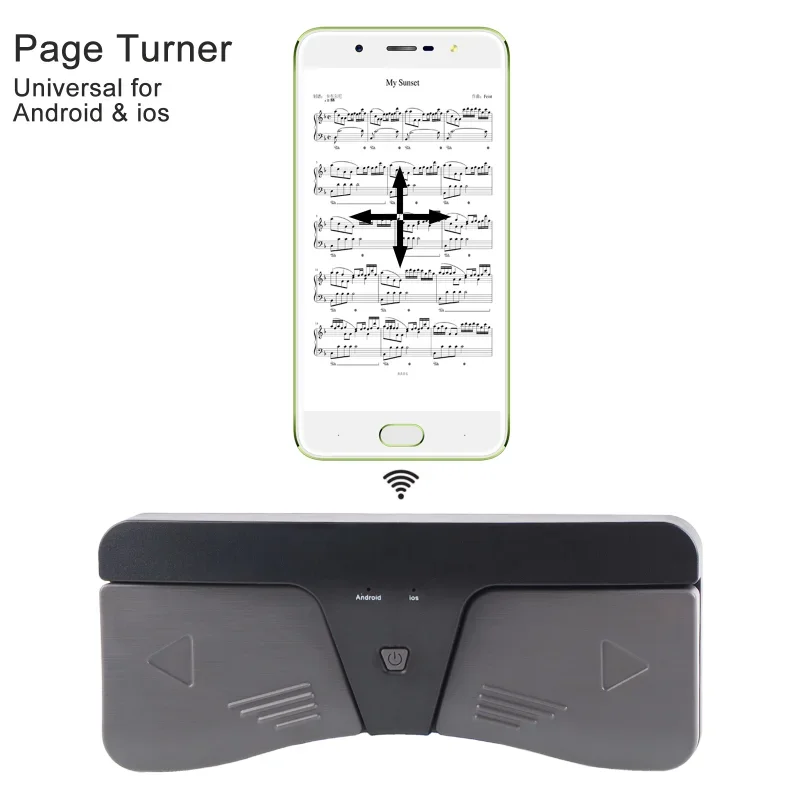 Wireless-Page-Turner-Pedal-Bluetooth-Page-Turner-Wireless-Turning-Pedal ...