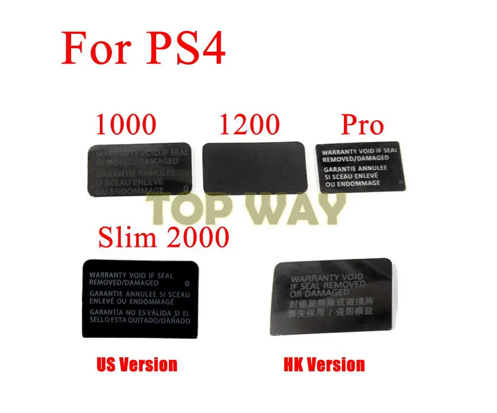 5PCS For Playstation PS4 Slim 2000 /1000 1100/1200/Pro US HK Version ...