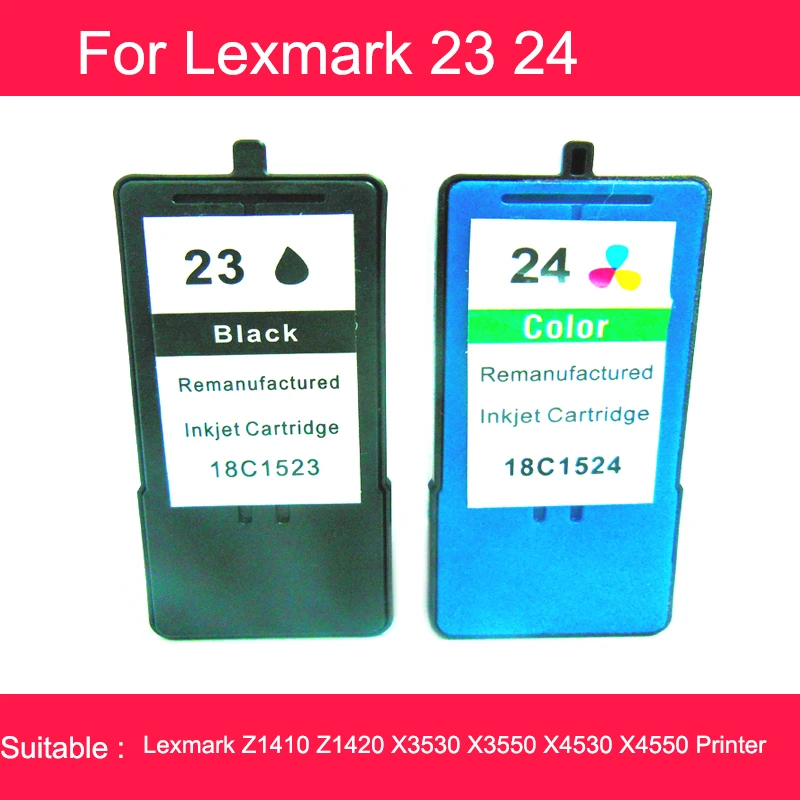 Vilaxh-Compatible-Ink-Cartridge-For-Lexmark-23-24-For-Z1420-X4550-X3550 ...