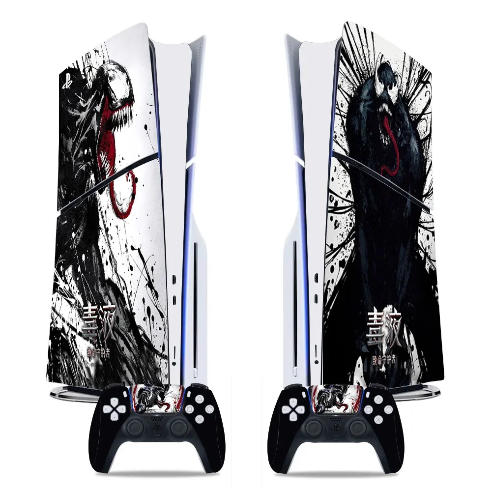 Generic derman Sticker Film for PS5 Slim Disk Version Sticker PS5 Slim ...