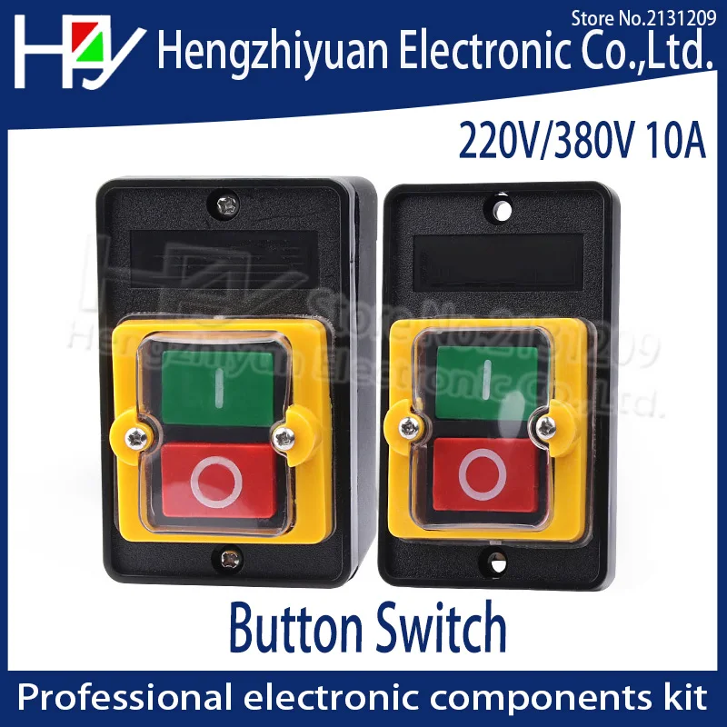 ON-OFF-Water-proof-Push-button-Switch-MAX-10A380V-Waterproof-PushButton-for-Cutting-Machine ...