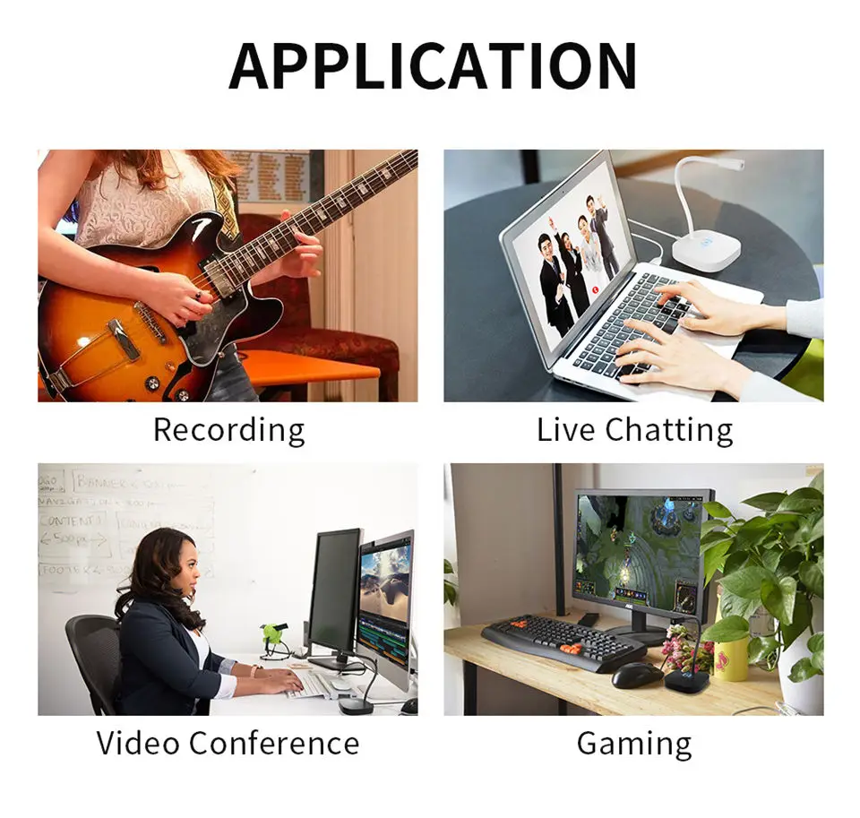 Yanmai G22 Desktop Gooseneck Microphone - OTC.LK