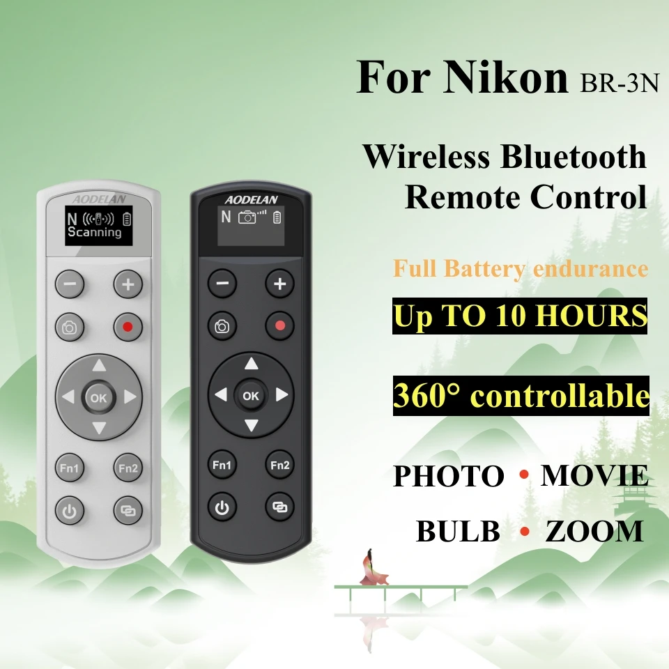 ML-L7 Wireless Rechargeable Remote Control Shutter Release for Nikon ...