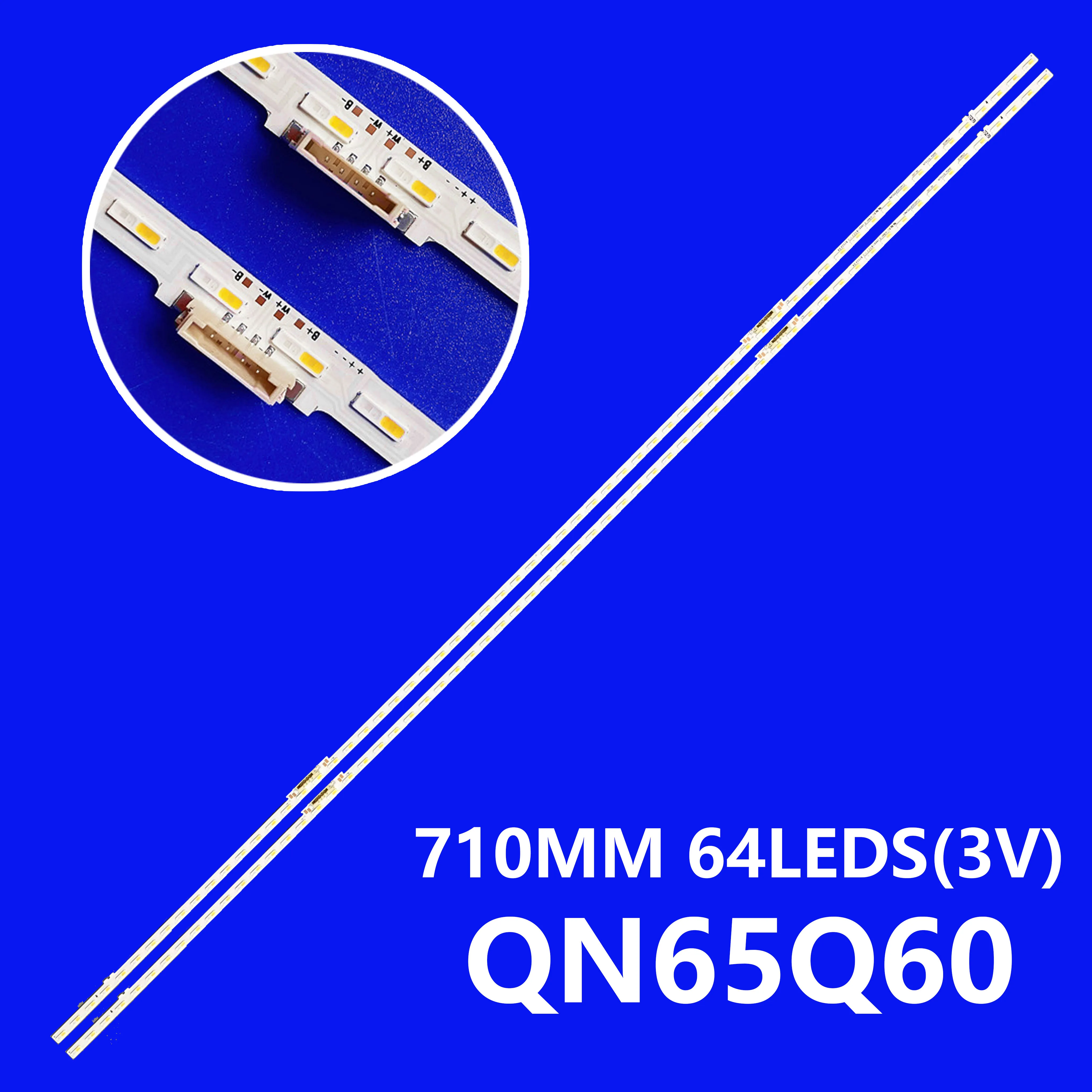 Tira CONDUZIDA Para Samsung BN96-52589A S1Q7-650SM0-R0 QN65Q60AAF ...