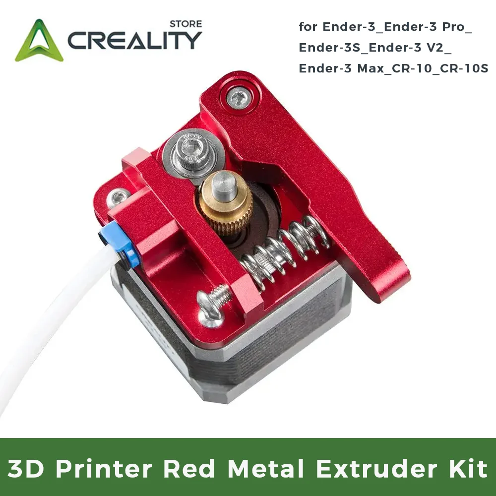 Creality 3D Printer Red Metal Extruder Kit 3D Printer Parts for Ender-3 ...