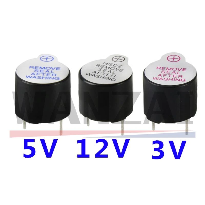 10PCS Active Buzzer 3V/5V/12V/16R TMB12A03 TMB12A05 TMB12A12 Magnetic ...