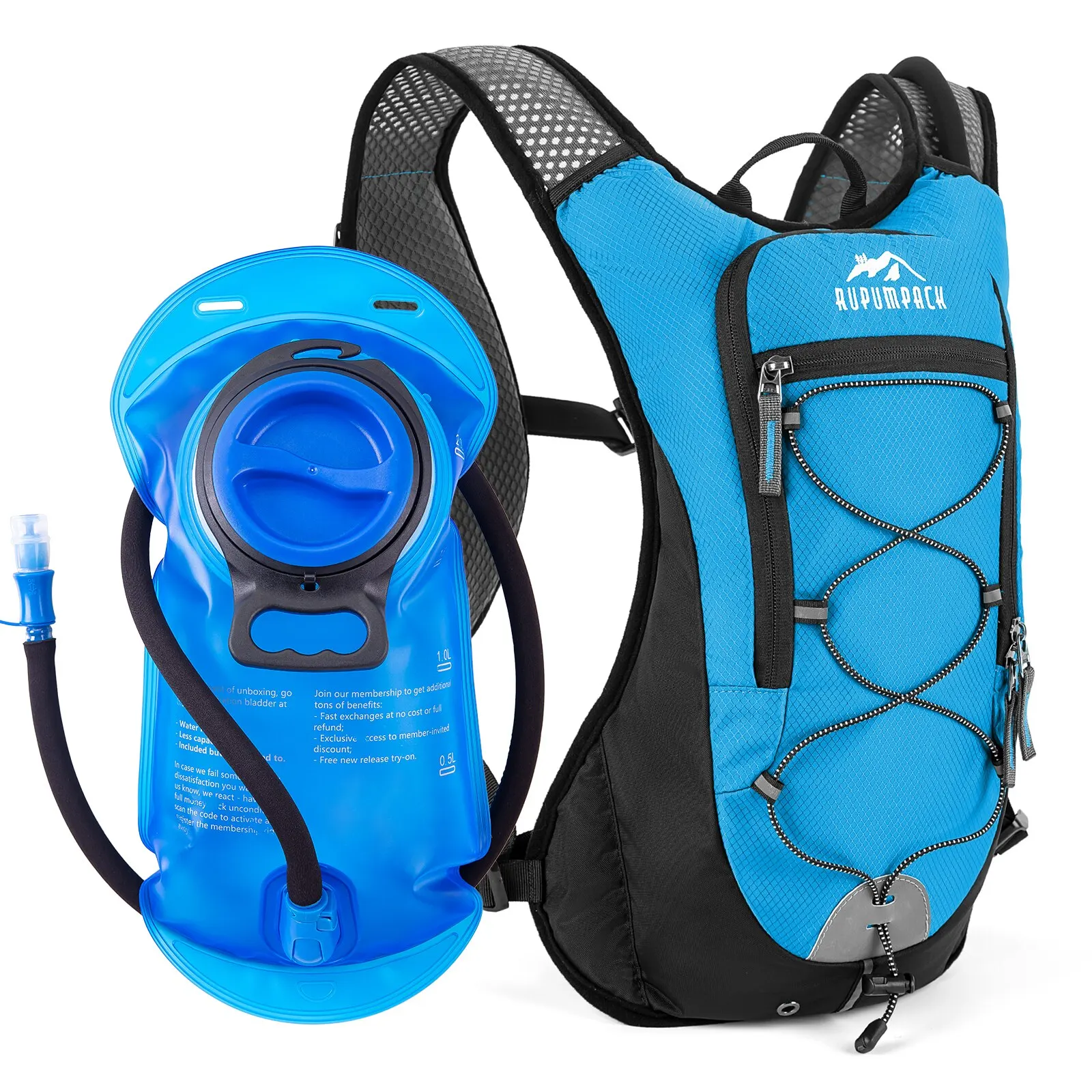 ROCKRAIN-Windrunner-Lightweight-Hydration-Backpack-Waterproof-Day-Pack ...