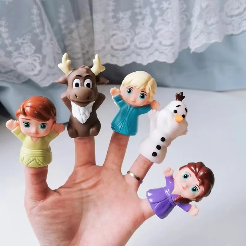 5Pcs-Set-Disney-Frozen-Model-Doll-Simulation-Animal-Set-Soft-Glue-Baby ...