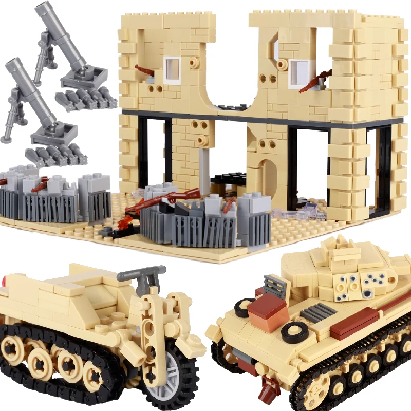 WW2-Military-Series-Ruins-Construction-Model-Building-Blocks-Main ...