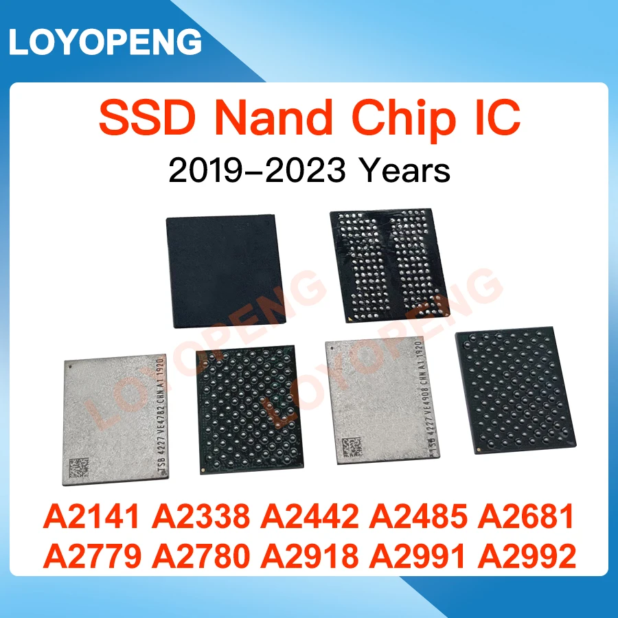 A2141 A2338 A2442 A2485 SSD Nand Chip IC NAND For Macbook Pro A2779 ...