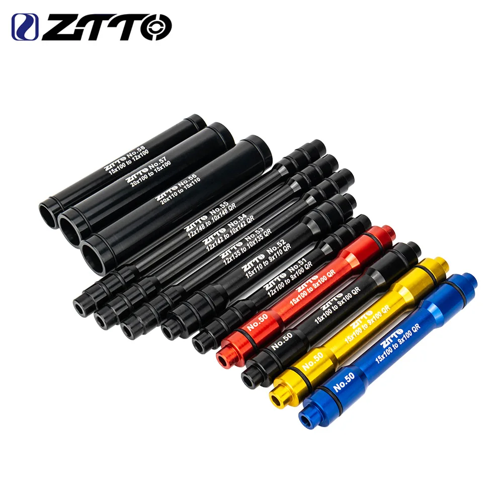 ZTTO Thru Axle Adapter 12 to 9mm 110 135 142 148mm 15 To 9 100mm Thru ...
