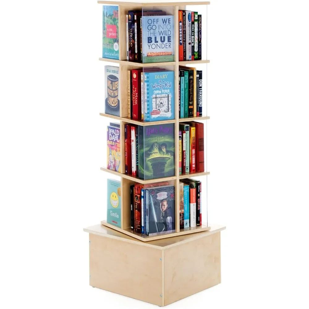 book-shelves-for-Classroom-Kids-Playroom-Library-Revolving-Bookcase-w ...