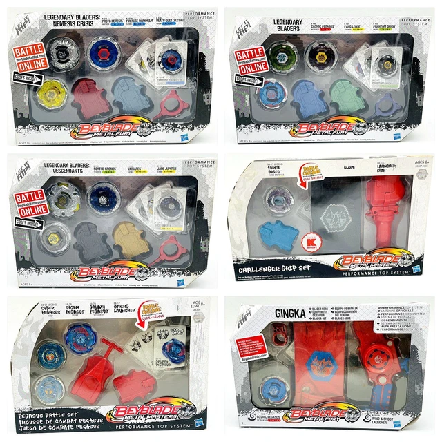Beyblade Metal Fury Legendary Bladers List