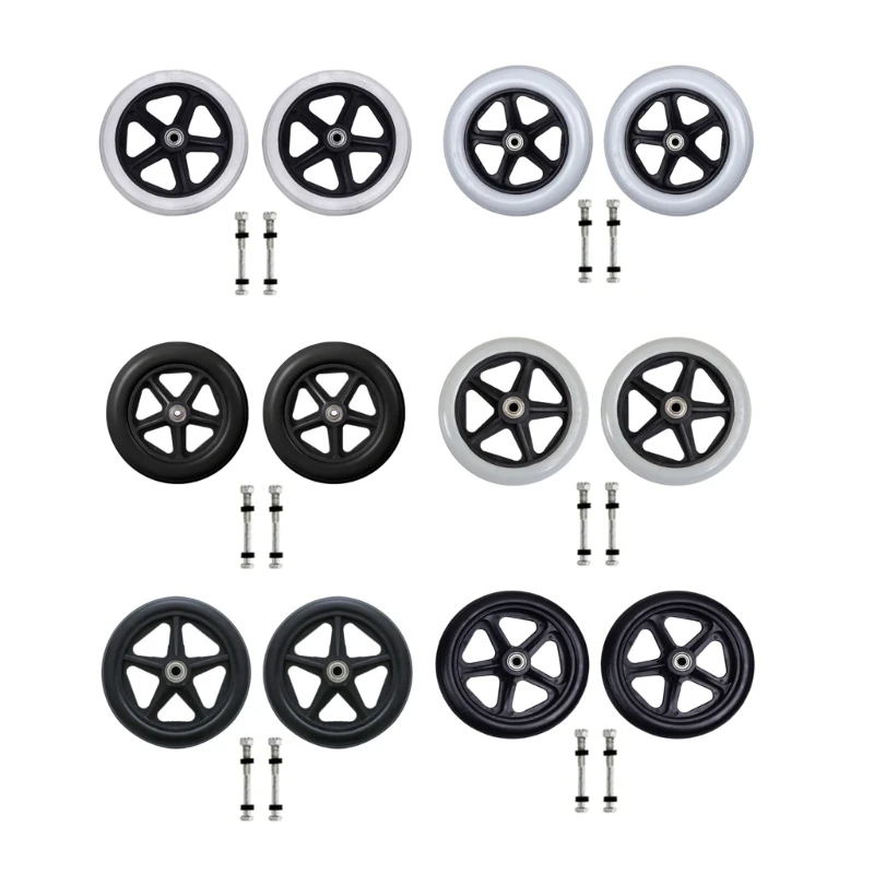 Universal Front Wheel Replacement, Solid Tire Wheel, Wheelchairs ...