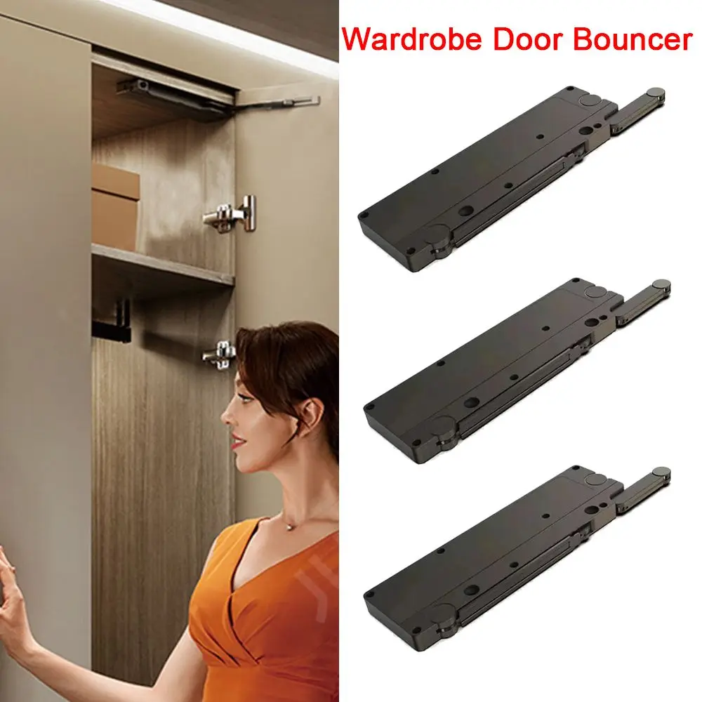 Door-opener-wardrobe-door-rebounder-push-type-elastic-dark-pusher ...