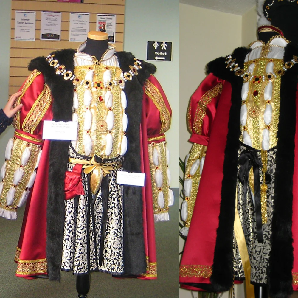 16th Century Renaissance Tudor Elizabethan Costume Man Tudor King Henry ...