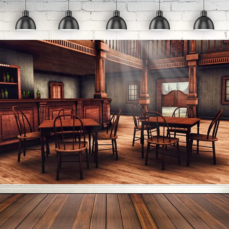 Wild West Saloon Background