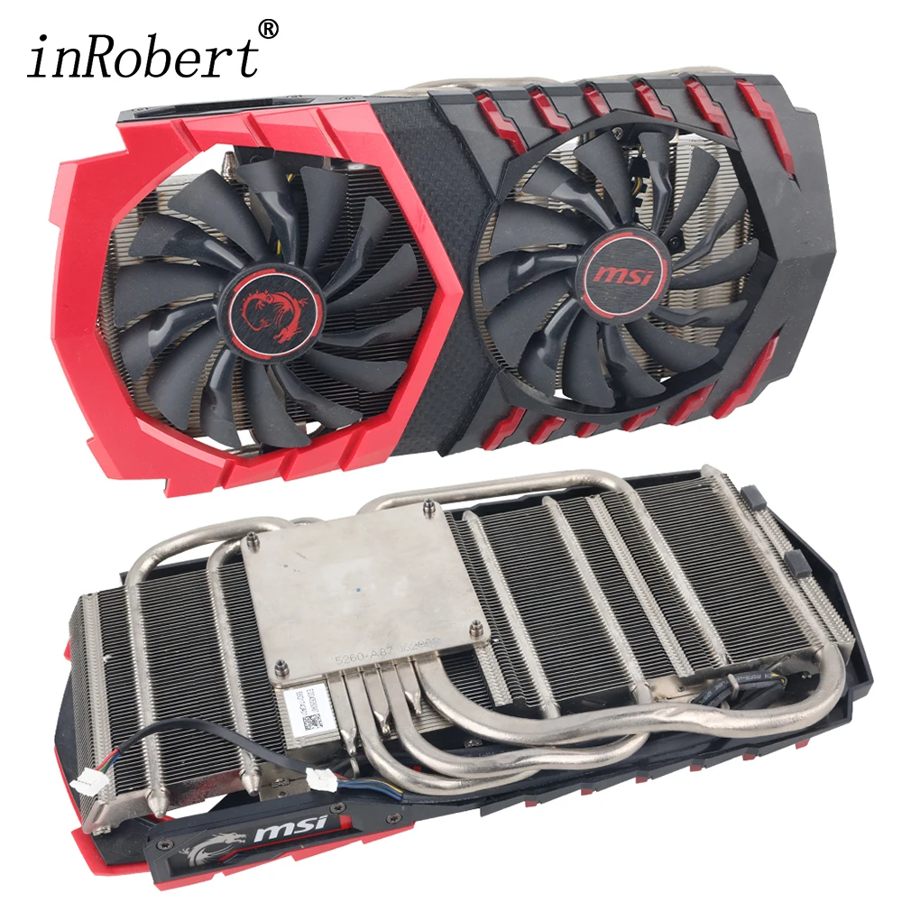 95mm-PLD10010S12HH-Video-Card-Cooler-fan-Heatsink-for-MSI-GTX-970-Red ...