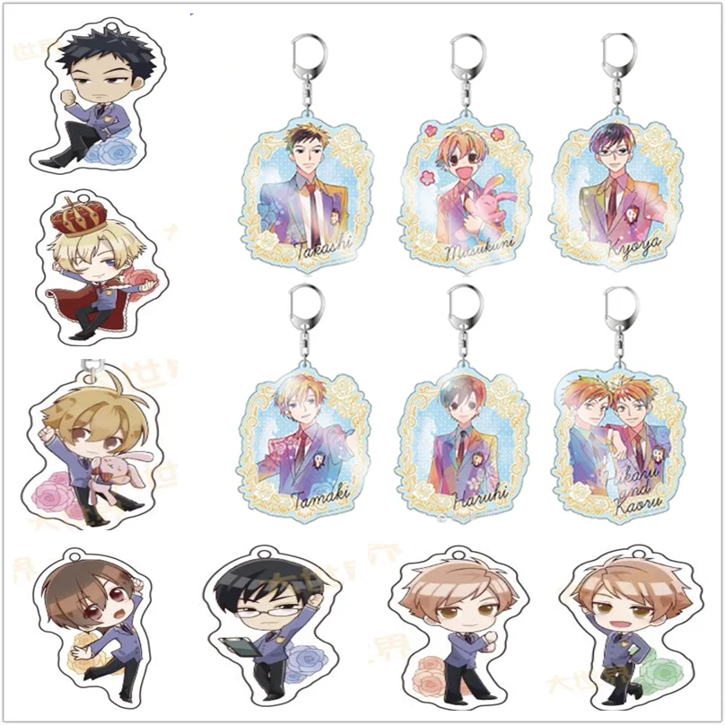 Anime-Ouran-High-School-Host-Club-Keychain-Figure-Doll-Fujioka-Haruhi ...