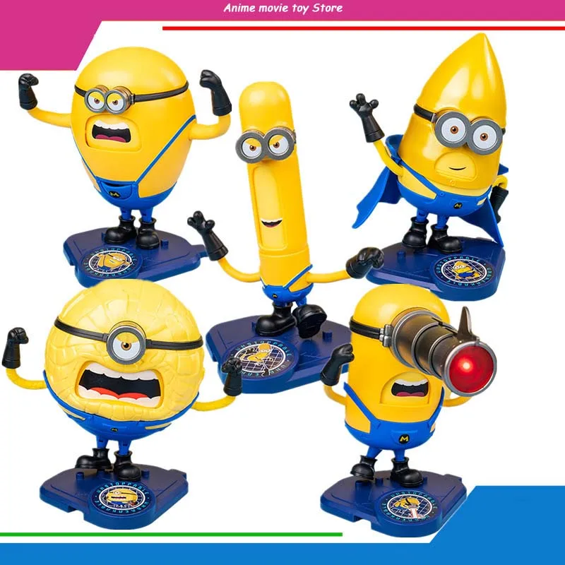 New-Despicable-Me-4-Genuine-Character-Peripherals-Toys-Minions-Assembly ...