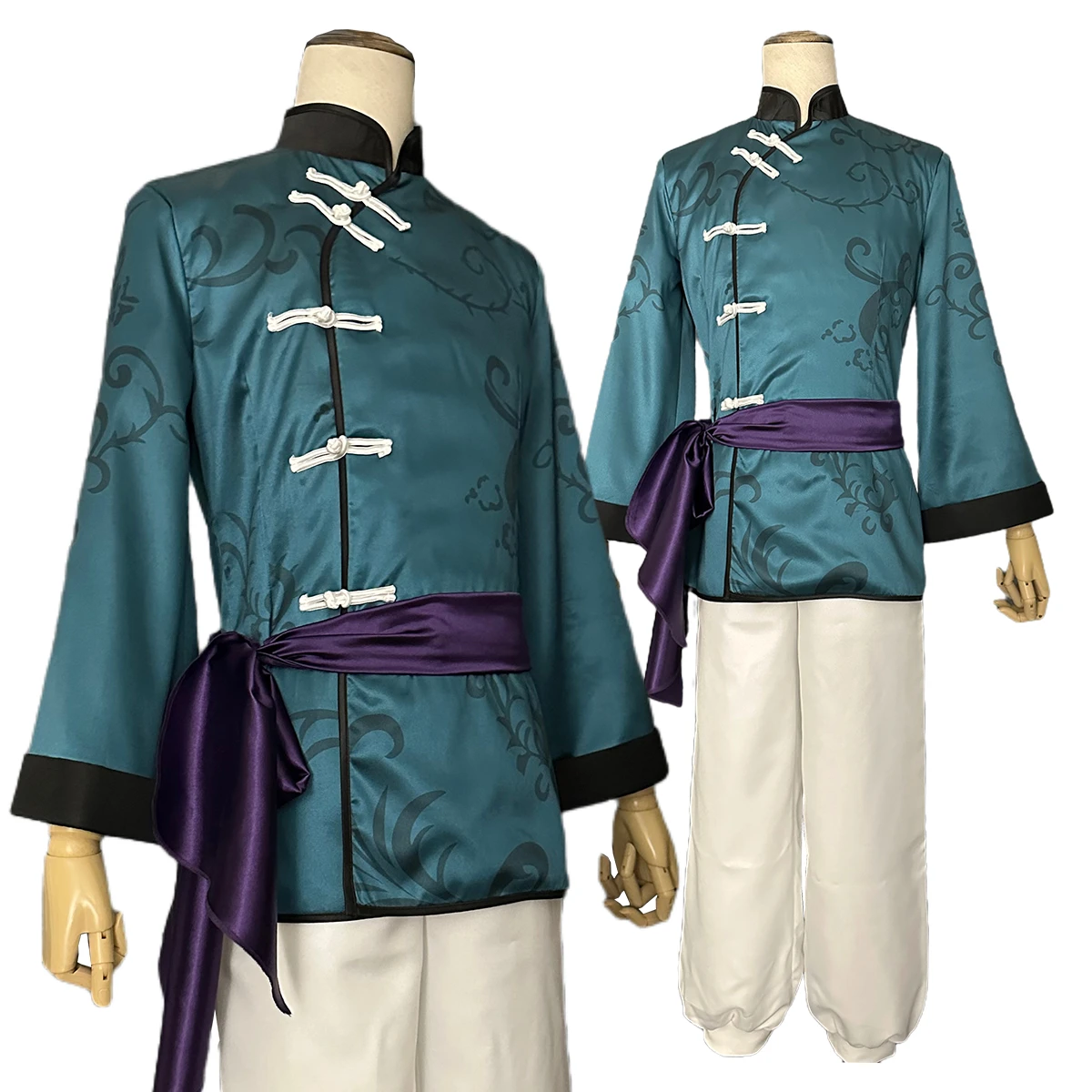 HOLOUN Blue Lock Anime Rin Itoshi Cosplay China Costume Kung Fu Tang ...