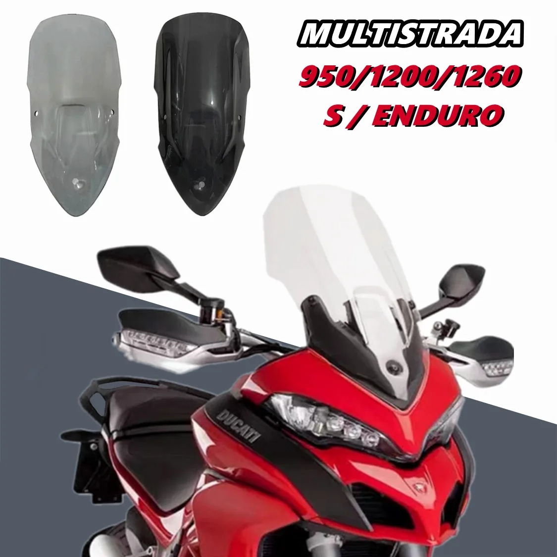 For DUCATI MULTISTRADA MTS950,MTS950S,MTS1200,MTS1200S,MTS1260,ENDURO ...