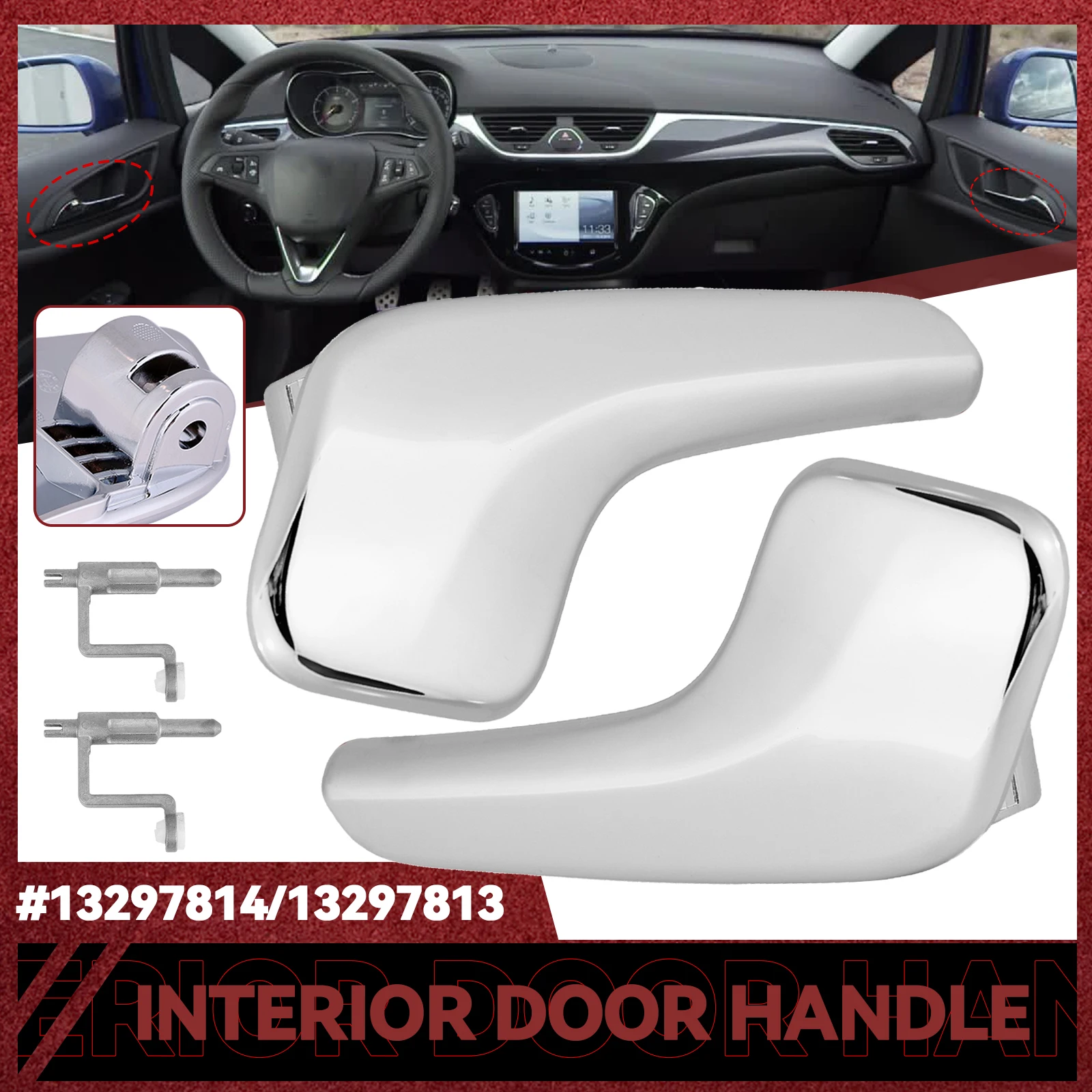 13297813-13297814-Car-Interior-Doors-Handle-Connecting-Push-Pull-Left ...