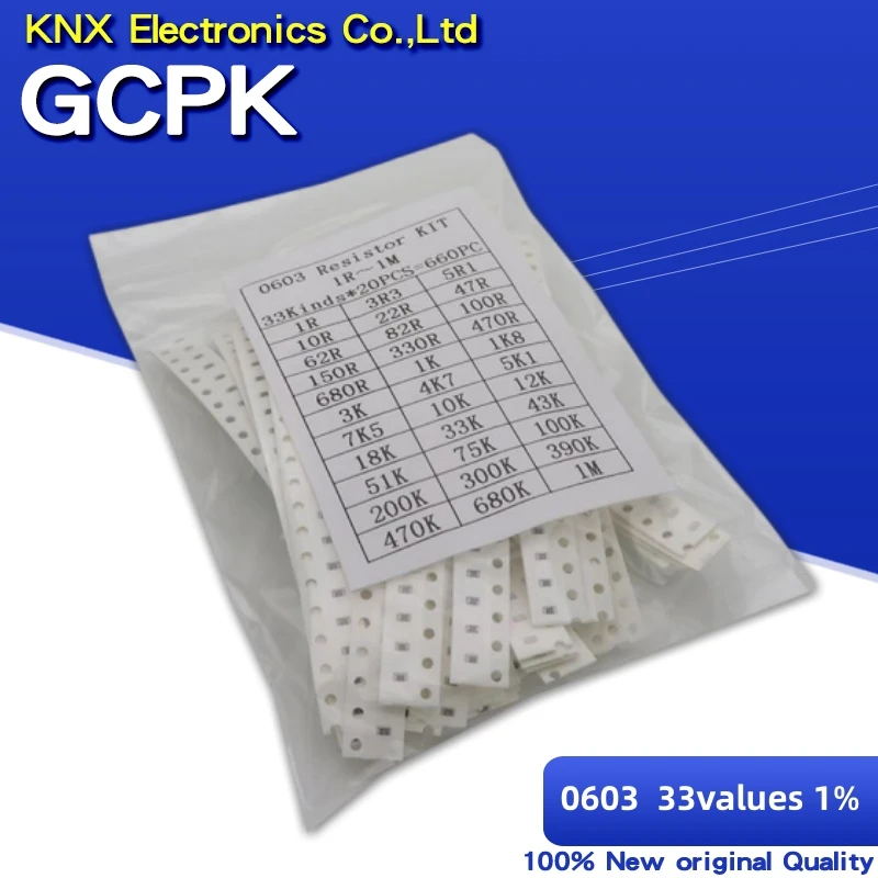 0603-SMD-Resistor-Kit-Assorted-Kit-1ohm-1M-ohm-1-33valuesX-20pcs-660pcs ...