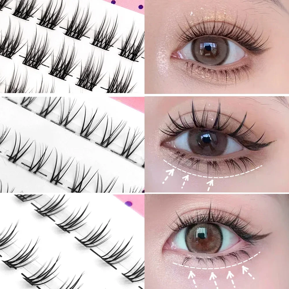 Manga-Lashes-Natural-Looking-Thin-Little-Devil-False-Eyelashes-Soft ...