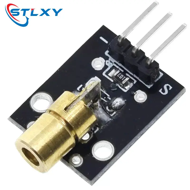 5Pcs-KY-008-650nm-Laser-sensor-Module-6mm-5V-5mW-Red-Laser-Dot-Diode ...