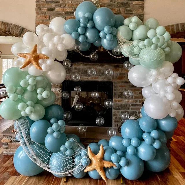 Decoraciones Con Globos Bajo El Mar