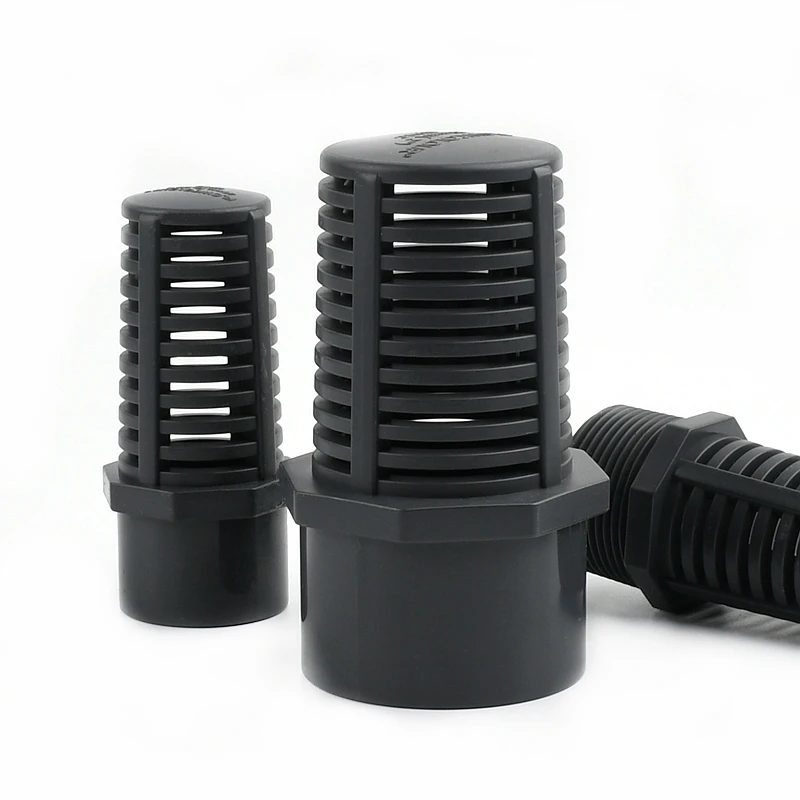 2Pcs PVC Pipe Aquarium Water Pump Filter Joint Fish Tank Water Inlet ...