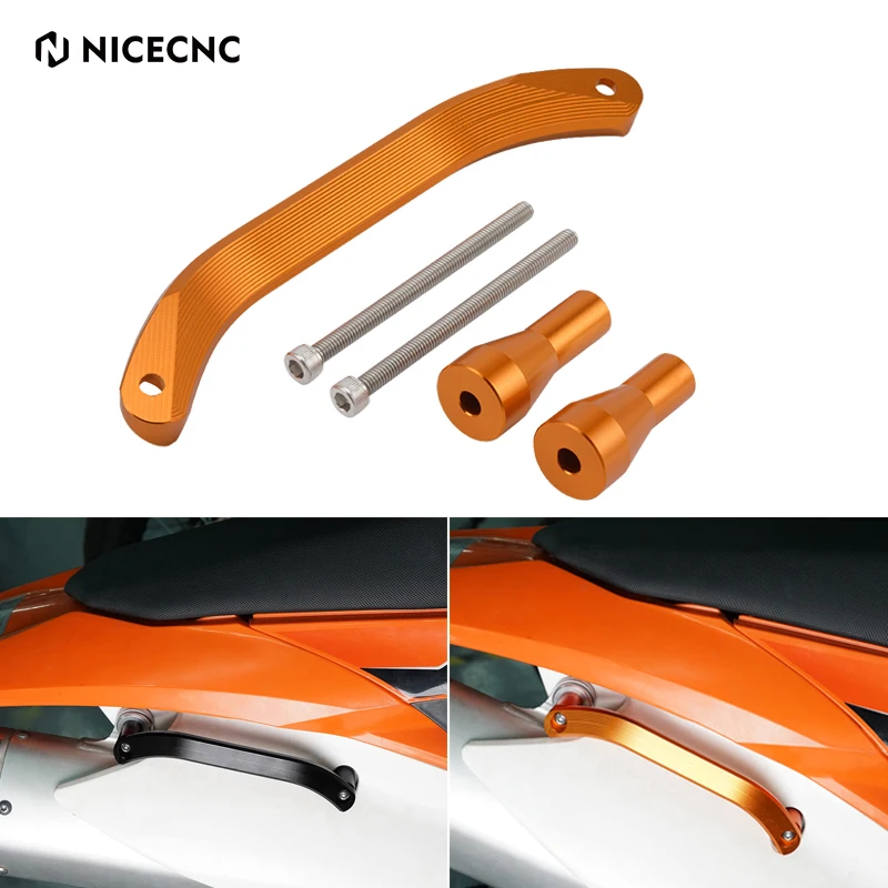 NICECNC-Motorcycle-Rear-Grab-Handle-Bar-For-KTM-125-200-250-300-350-400 ...