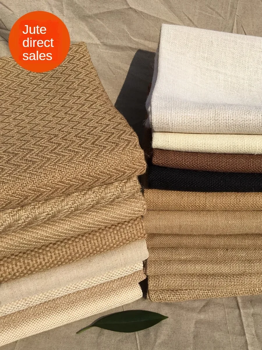 Jute-Fabric-By-The-Meter-for-Tea-Mat-Gunny-Bag-Shoes-Sewing-Plain ...