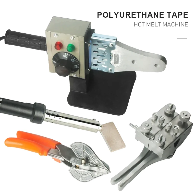 Electric Hot Melt Machine 150W PU Polyurethane Round Belt Round Strip ...
