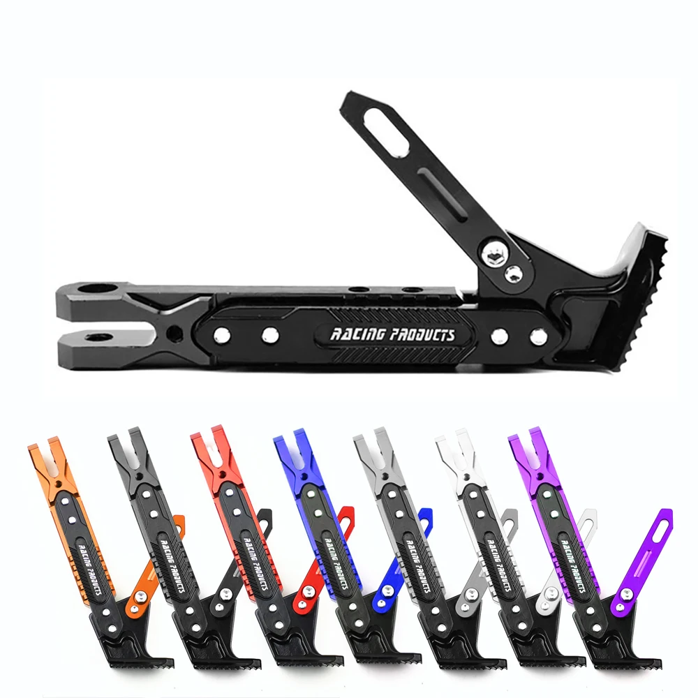 Universal-Motorcycle-Kickstand-Side-Support-Kick-Bracket-Foot-Stand ...