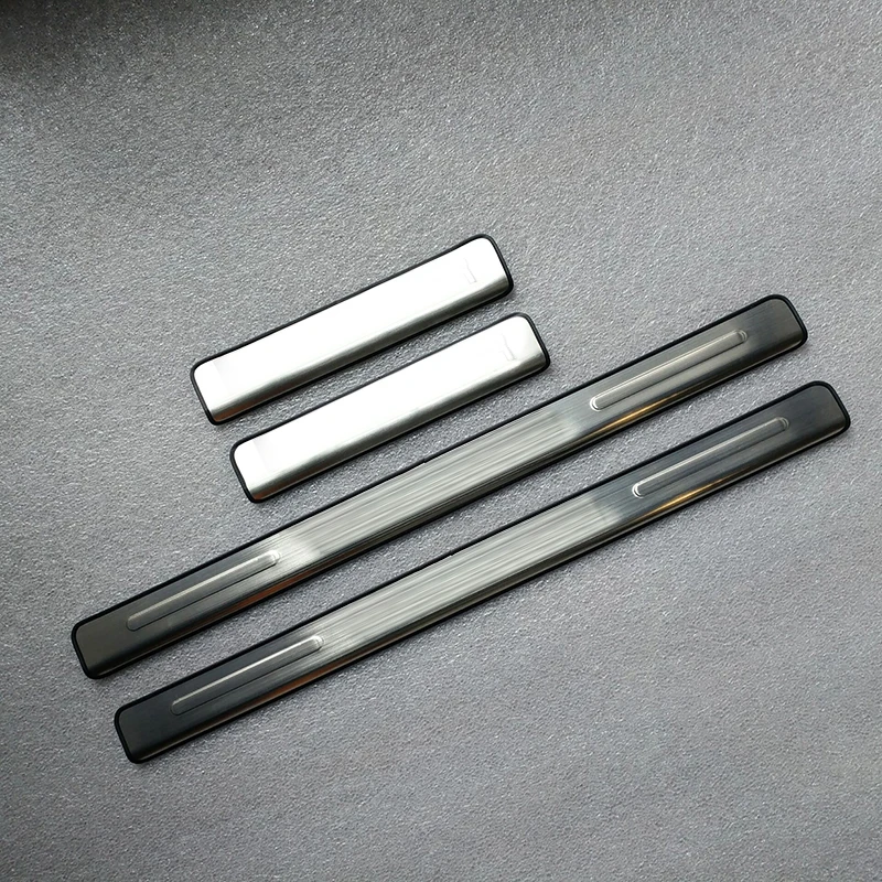 For-Subaru-Forester-13-18-XV-12-17-Stainless-Steel-Door-Sill-Scuff ...