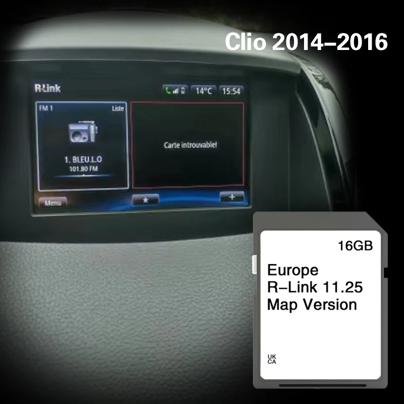 for-Renault-Clio-2014-2016-Austria-Belgium-Italy-France-16GB-Navigation ...